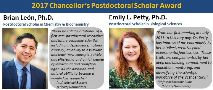 Postdoctoral Scholar Award
